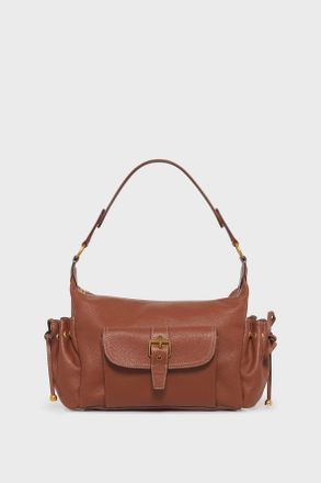 Gerard Darel Sac en cuir avec poches - LE EMA - Tan