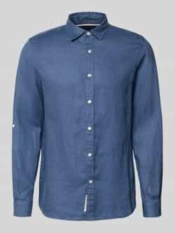 Scotch & Soda Regular Fit Leinenhemd aus reinem Leinen Modell CORE