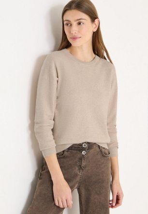 Cecil Strickpullover Sweatshirt mit Rundhals
