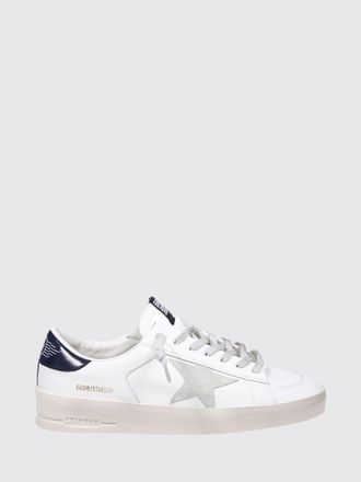 Golden Goose Baskets Stardan en cuir de veau avec logo contrastant