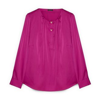 Fiorella Rubino Damen, Blusen & Hemden, Rosa, 8XLGr&ouml;&szlig;e