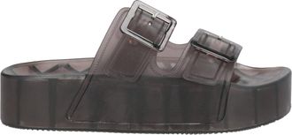 Colors Of California HIGH JELLY SANDAL 2 BUCKLES