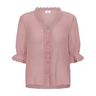 Saint Tropez KristelSZ Shirt - Femme - Blouses et Chemises - Rose - Taille: 36 FR