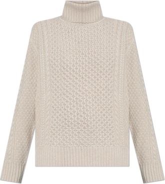 Fabiana Filippi Woll-Rollkragenpullover - - Knitwear - Damen - Beige - 2XS