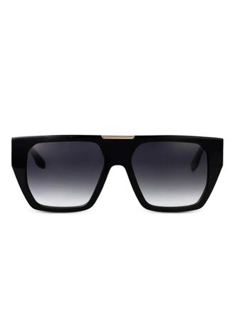 Marc Jacobs lunettes de soleil &agrave; monture carr&eacute;e - Noir