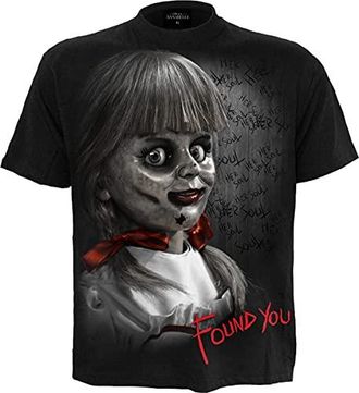 Spiral WB Horror M101-T-Shirts T-Shirt, Black, XXL Homme