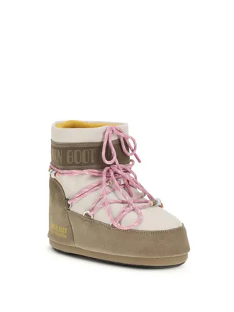 Moon Boot Womens X Guest Residence Icon Low Honey-White Sand Honey/white