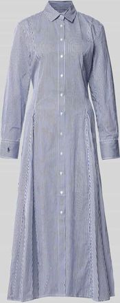 Polo Ralph Lauren Tailliertes Freizeitkleid aus reiner Baumwolle