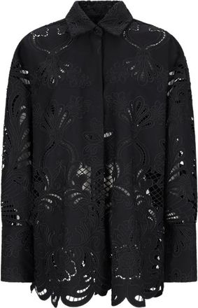 Giuseppe Di Morabito Femme, Blouses et Chemises, Noir, Taille: 40 FR Chemise Oversize