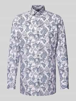 Olymp Modern Fit Business-Hemd mit Kentkragen