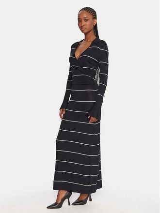 French Connection Strickkleid 71ZAG Dunkelblau Regular Fit