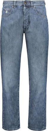 Moorer Herren, Jeans, Blau, W33Gr&ouml;&szlig;e