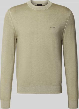 Boss Orange by Hugo Boss Regular Fit Pullover aus reiner Schurwolle Modell Kestefo