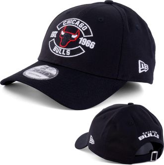 New Era Cap 9FORTY Basecap Herren MLB NBA NFL Limited Edition (Chicago Bulls Black)