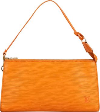 Louis Vuitton Crossbody Bags - Louis Vuitton Orange Epi Leather Pochette Accessoi - Gr. unisize - in Orange - für Damen
