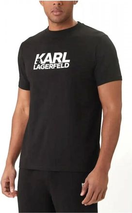 Karl Lagerfeld Homme, Tops, Noir, Taille: 2XL Karl Lagerfeld - Hauts > T-Chemises