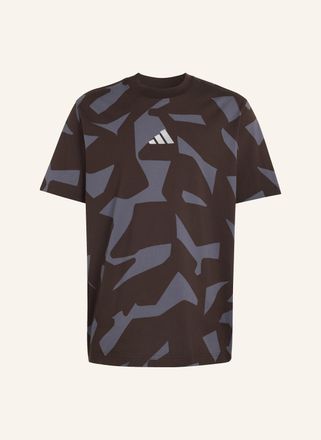 adidas Amg Camo Short Sleeve T-Shirt braun