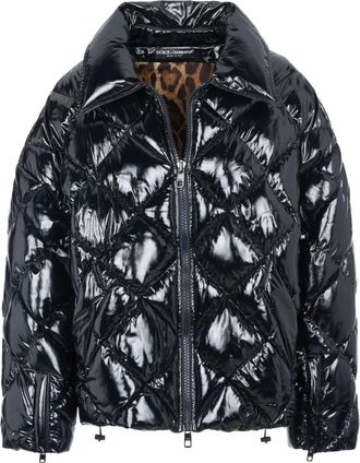 Dolce & Gabbana Steppjacke - - Jackets - Damen - Schwarzk - 2XS