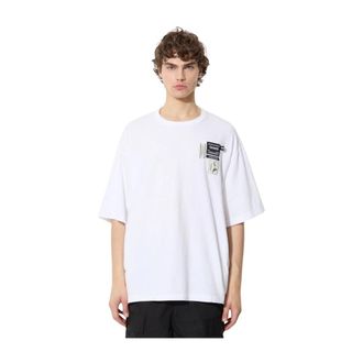 Undercover Name Collage Tee - - Tops - Herren - Wei&szlig; - M