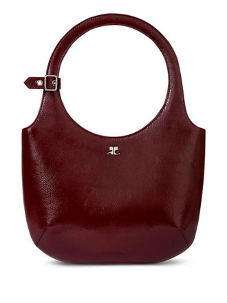 Courr&egrave;ges sac &agrave; main Holy en cuir - Rouge