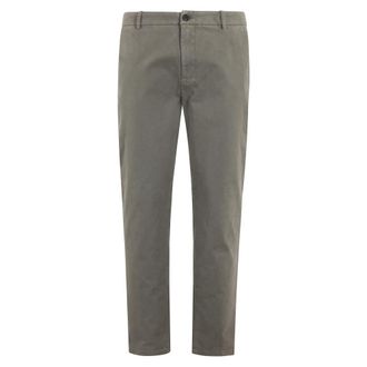 Department Five Schmale Turple Chino Hose mit Taschen - - Trousers - Herren - Gr&uuml;n - W33