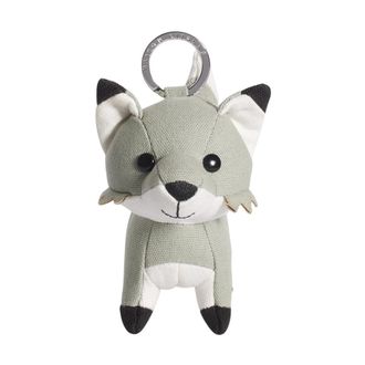 Maison Kitsun&eacute; Gr&uuml;ner Fuchstaschenanh&auml;nger - - Accessories - Herren - Grau - ONE SIZE