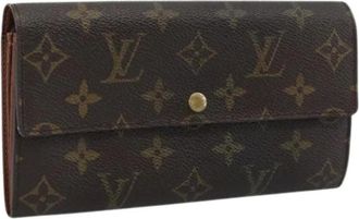 Louis Vuitton Pre-owned Sarah Long Wallet - Femme - Pre-owned - Brun - Taille: ONE Size