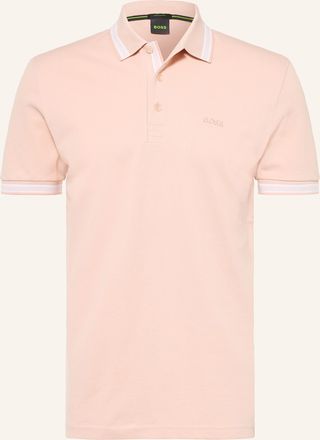 HUGO BOSS Piqu&eacute;-Poloshirt Paddy Curved Regular Fit orange