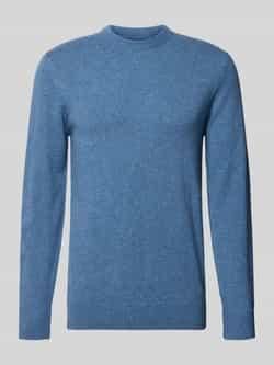 Barbour Pullover aus Woll-Seide-Mix mit Rundhalsausschnitt Modell TISBURY