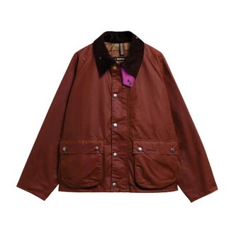 Barbour Key Transport Waxed Jacket - Homme - Vestes - Brun - Taille: S