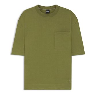 HUGO BOSS Herren, Oberteile, Gr&uuml;n, LGr&ouml;&szlig;e
