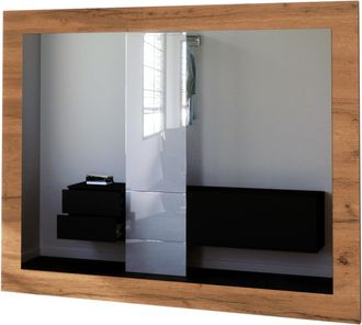 Vladon L&ouml;hne Spiegel (Eiche Evoke)