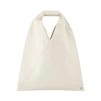 Maison Margiela Kleine Japanese Shopper Tasche - - Bags - Damen - Wei&szlig; - ONE SIZE