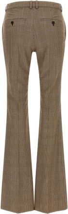 Saint Laurent Prince of Wales Trousers - Beige