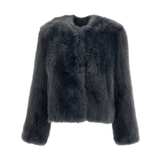 Stand Studio Stand Studio - Halle Jacket - Femme - Vestes - Bleu - Taille: 34 FR