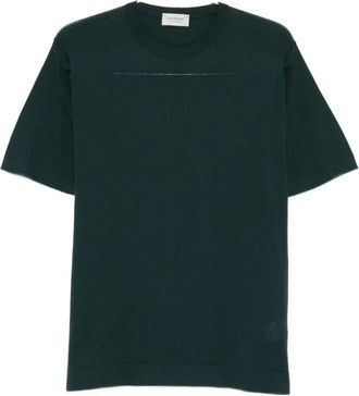 John Smedley Homme, Tops, Vert, Taille: S T-Chemises