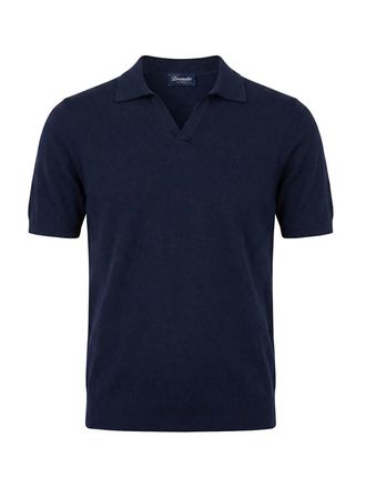 Drumohr Poloshirt - Blau