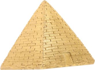 Garneck Ägyptische Miniaturpyramide aus Robustem Harz Realistische Dekofigur mit Authentischem Design Vielseitig für Zuhause Büro und Garten Einzigartiges Ges