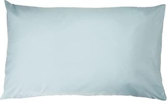 Amazon Basics Taies doreiller en microfibre, Bleu Spa, 50x80 cm (Lot de 2)