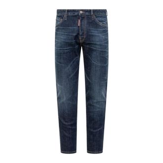 Dsquared2 Homme, Jeans, Bleu, Taille: 2XL Teddy Slim Fit Jeans
