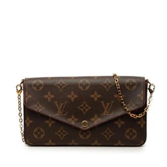 Louis Vuitton Pre-owned Pochette Felicie - - Pre-owned - Damen - Braun - ONE SIZE