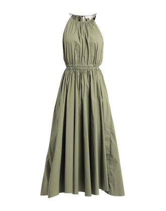 Michael Kors HALTER CTN MIDI DRESS