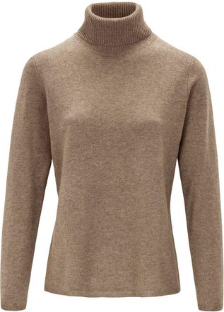 Peter Hahn Rollkragen-Pullover aus Schurwolle und Kaschmir Peter Hahn beige