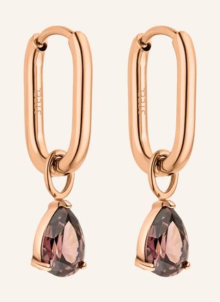 s.Oliver S.Oliver Creolen Aus Edelstahl rosegold