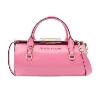 Prada Sac &agrave; main vintage Pre-owned - Femme - Pre-owned - Rose - Taille: ONE Size