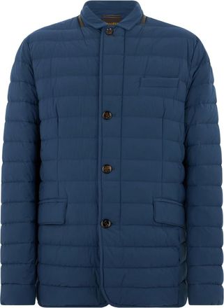Moorer Homme, Vestes, Bleu, Taille: M Manteaux