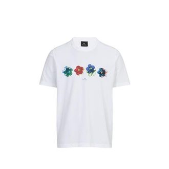 Paul Smith T-shirt droit imprim&eacute; en coton