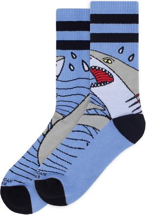 American Socks Socken Shark Strike - Mid High