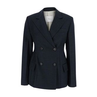 Tela Florence Zweireihiger Blazer - - Jackets - Damen - Grau - S