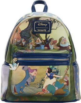 Loungefly Sac dos Disney Blanche-Neige Taille Unique Blanc Caricature